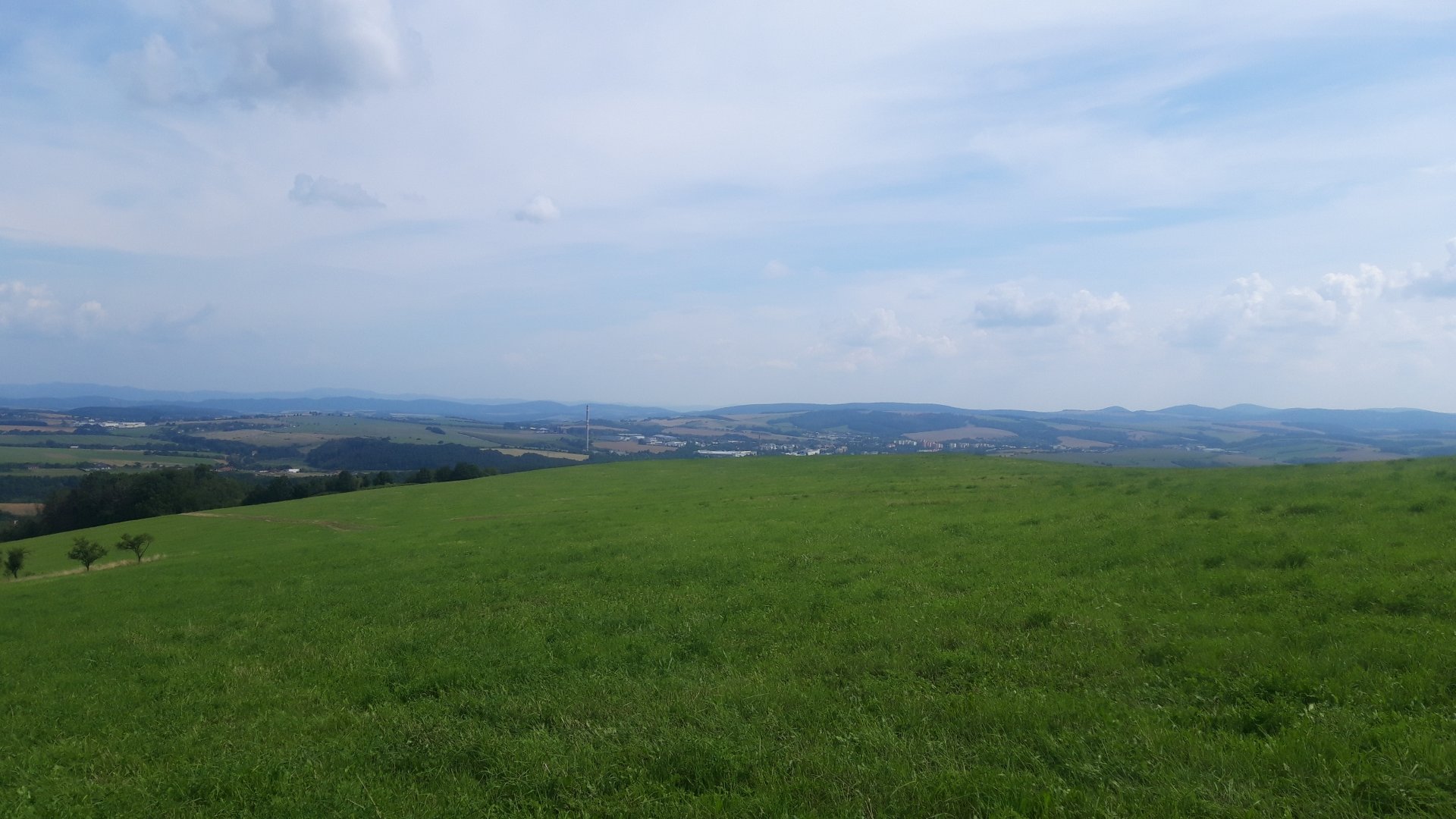 Kempuj bez kempu v mieste Brunov - vyhlad na Myjavu / View of Myjava ...