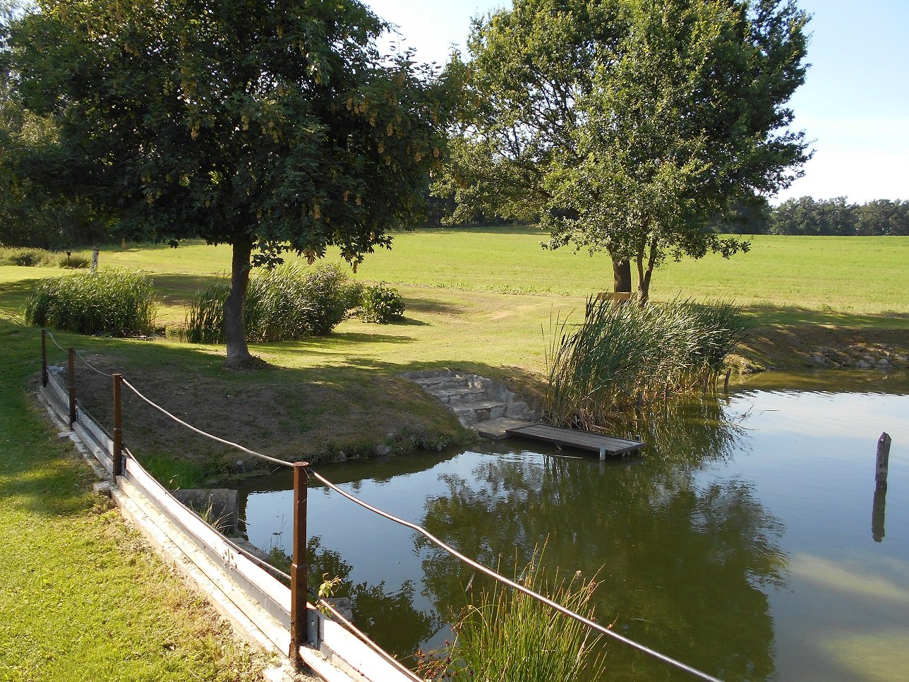 Camp wild in Land by the pond and pond | campu.eu