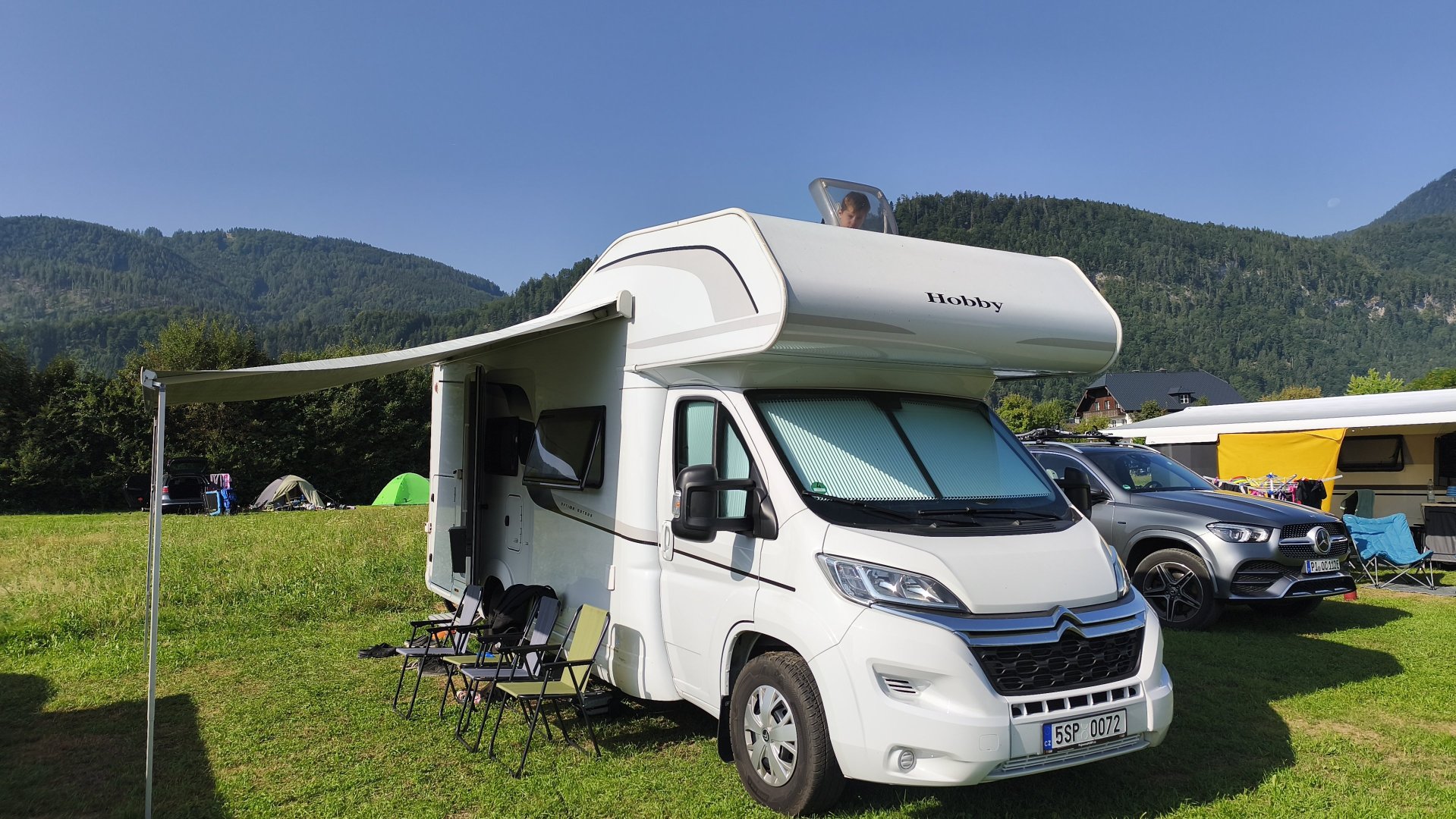 Citroen HOBBY OPTIMA - alkovna - Půjčovna obytných vozů | bezkempu.cz